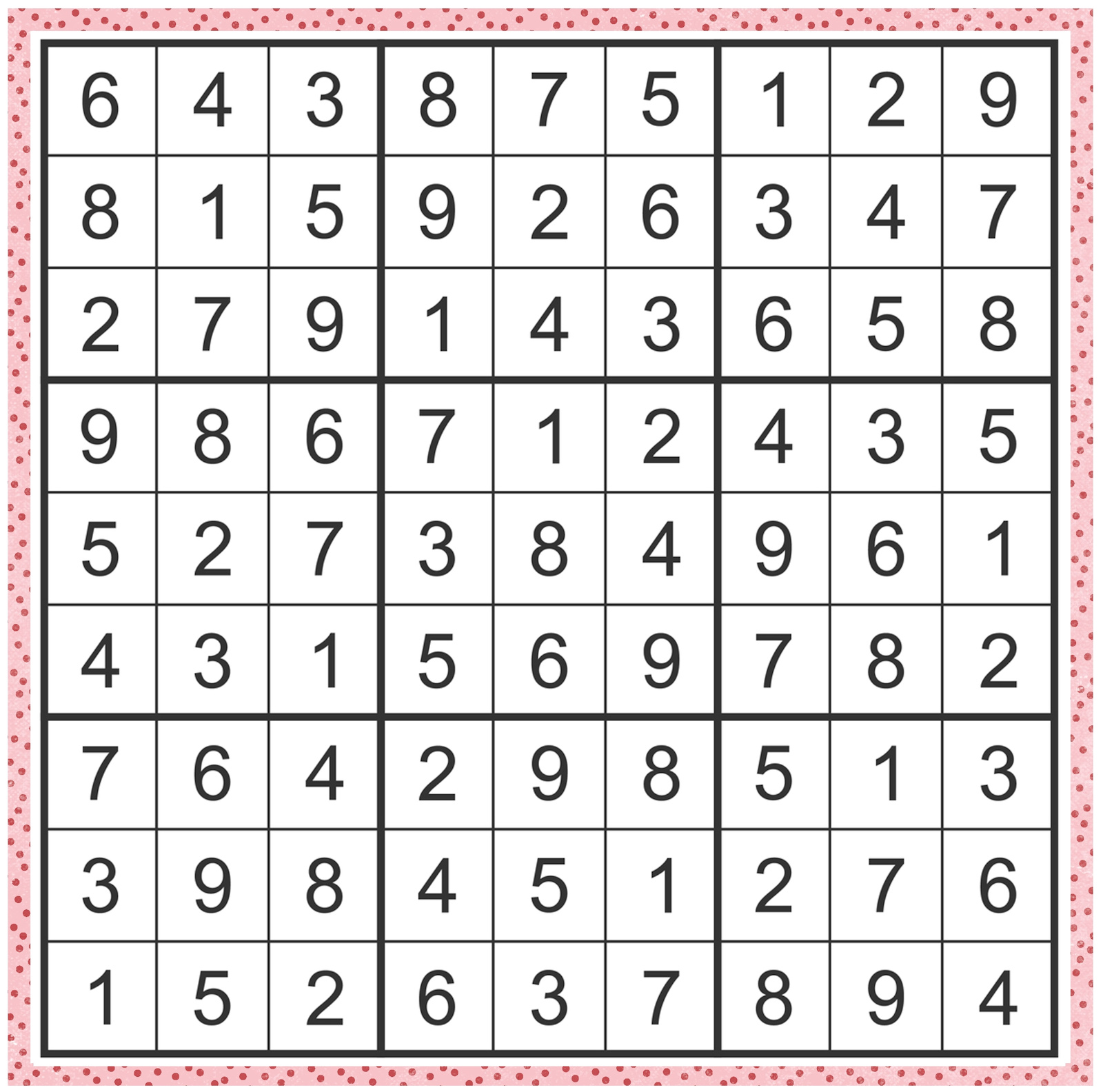 Sudoku Solution 821 – Seasoned Times