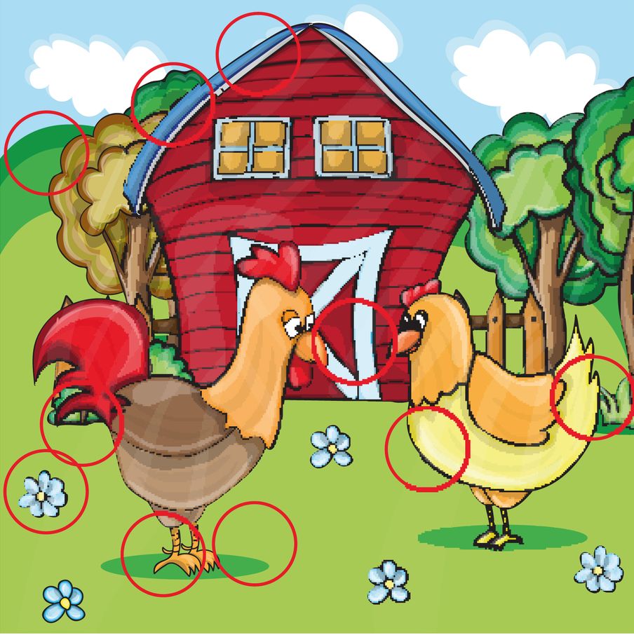 Find Differences Chicken 921 – Seasoned Times