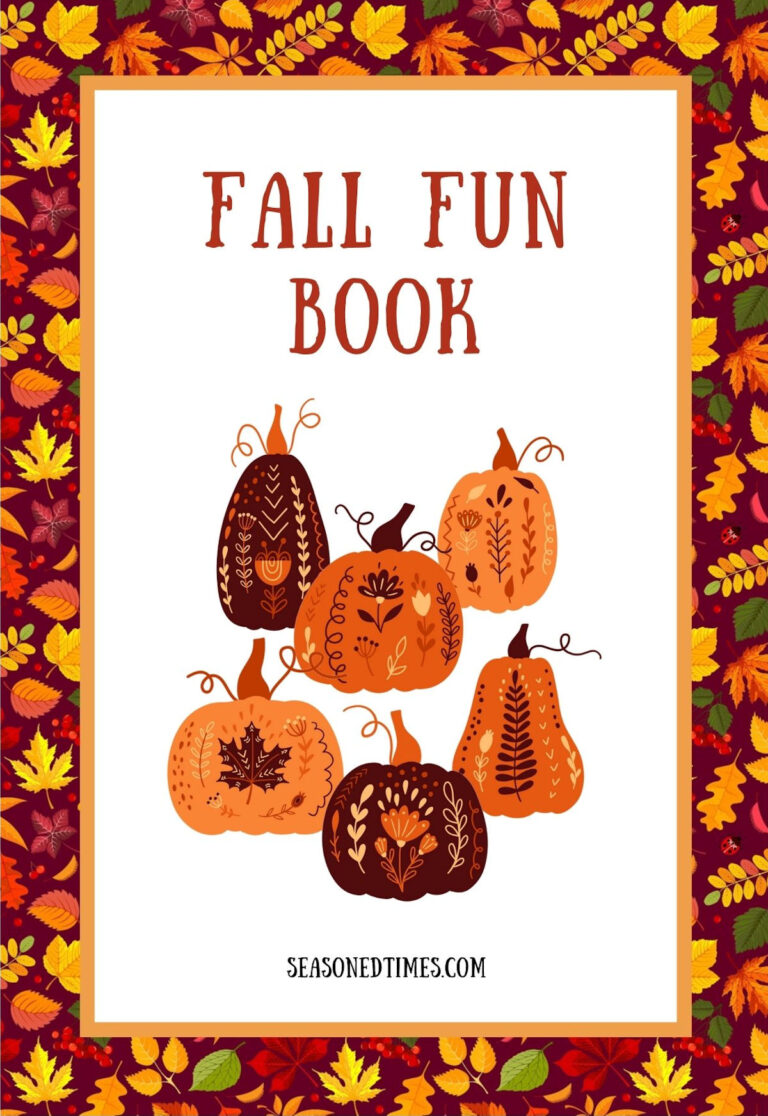 Fall Fun Book – Seasoned Times