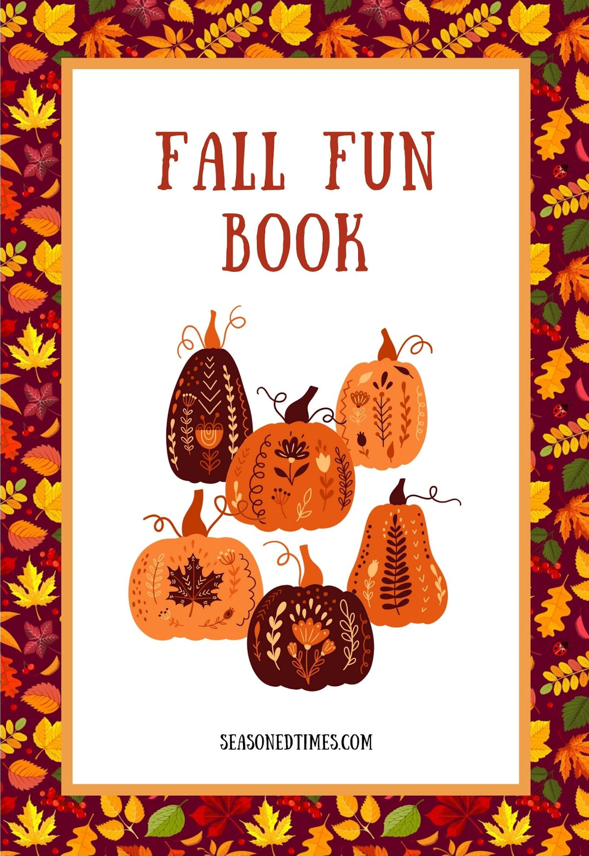 Fall Fun Book – Seasoned Times