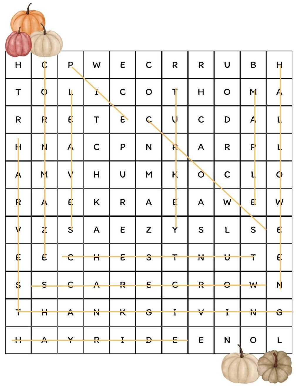 Autumn’s Here Solution 925 – Seasoned Times