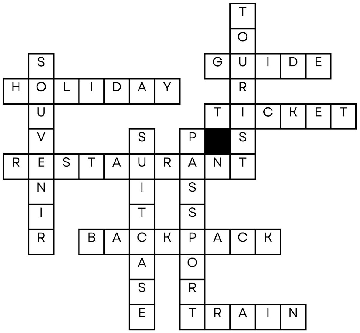 Travel Fun Crossword Solution 426 – Seasoned Times